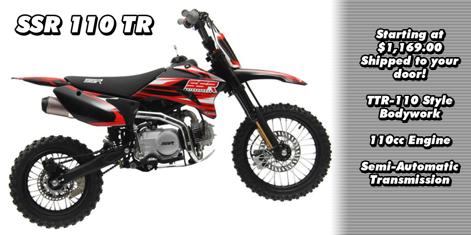 TBolt USA: Pit Bikes, Engines, Parts, SSR, Pitster Pro, CRF50, KLX110