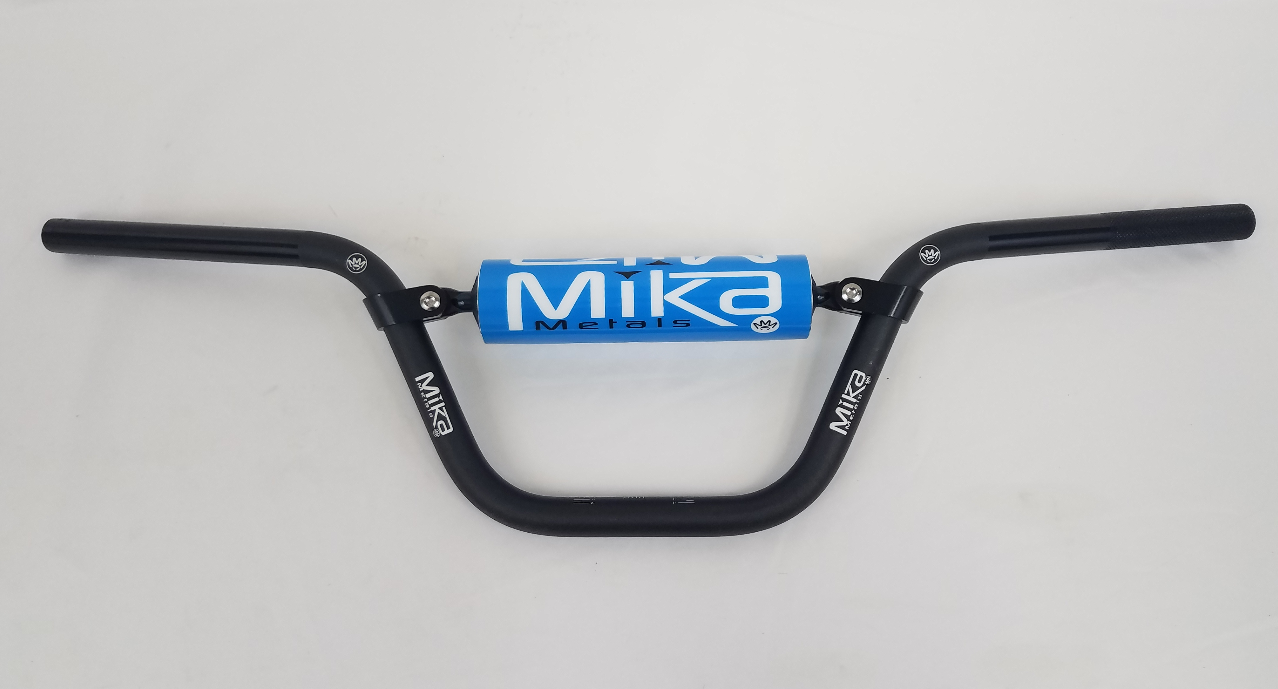 MIKA - Pitbike bars - Blue - W-205-7040B - Bars & Grips - Pit Bike ...